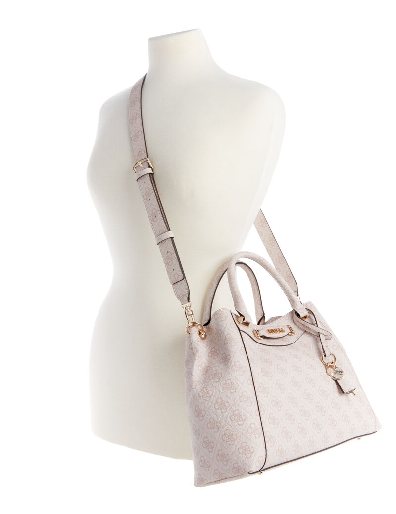 Shop GUESS Online EMERA LOGO GIRLFRIEND SATCHEL