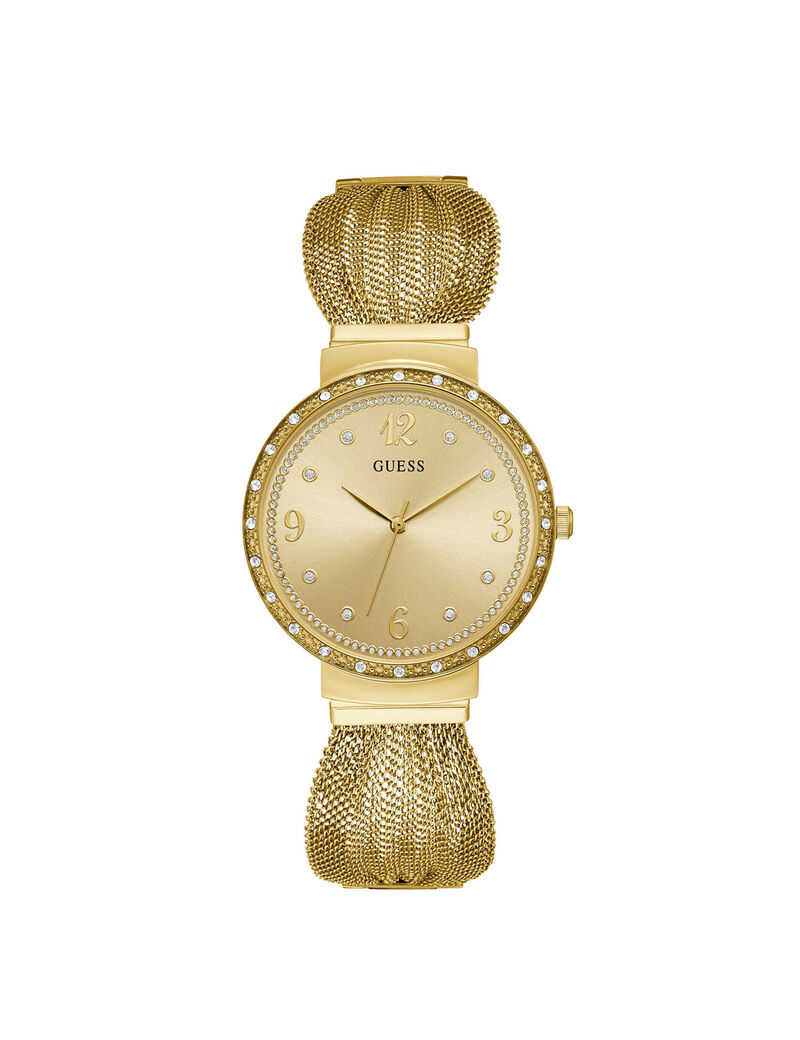 Shop GUESS Online Gold Mesh Watch