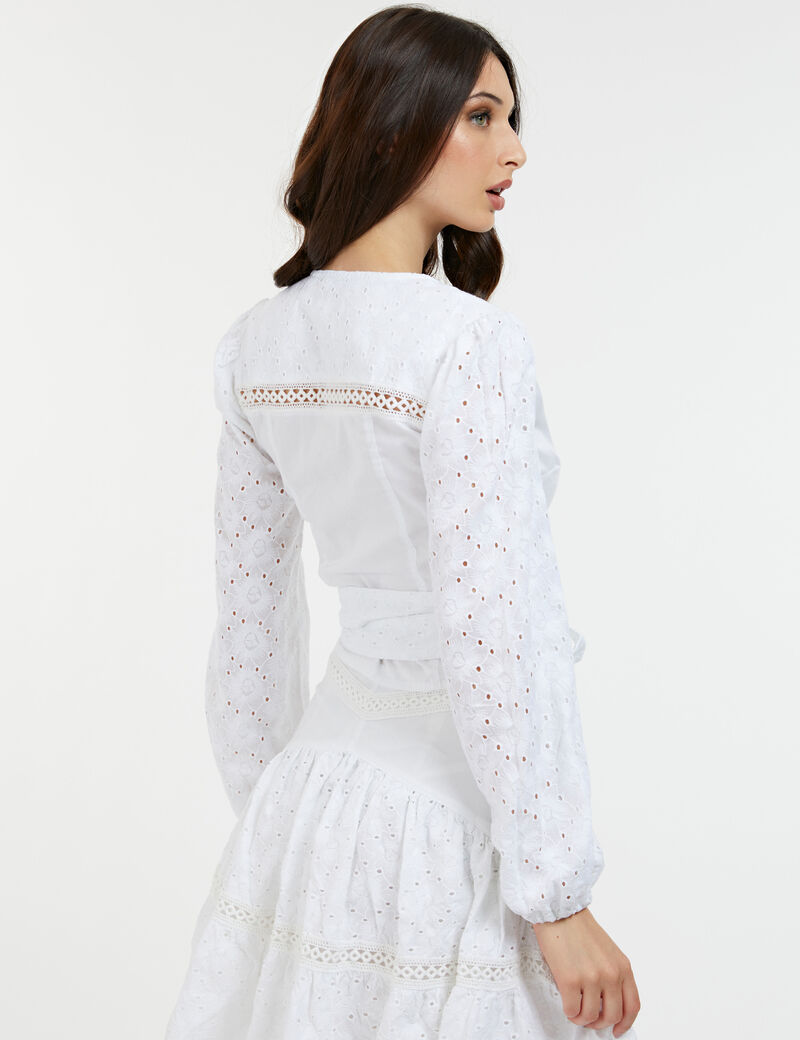 Shop GUESS Online Long Sleeve Sandra Top