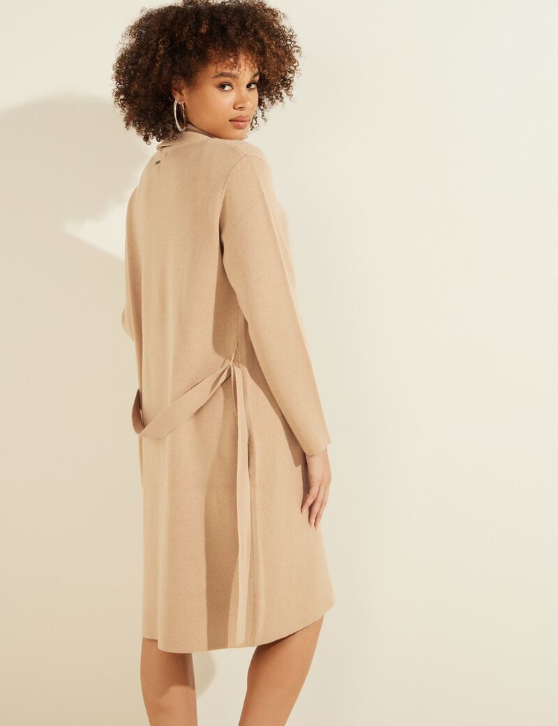 Shop GUESS Online Cachemere Blend Belted Cardigan