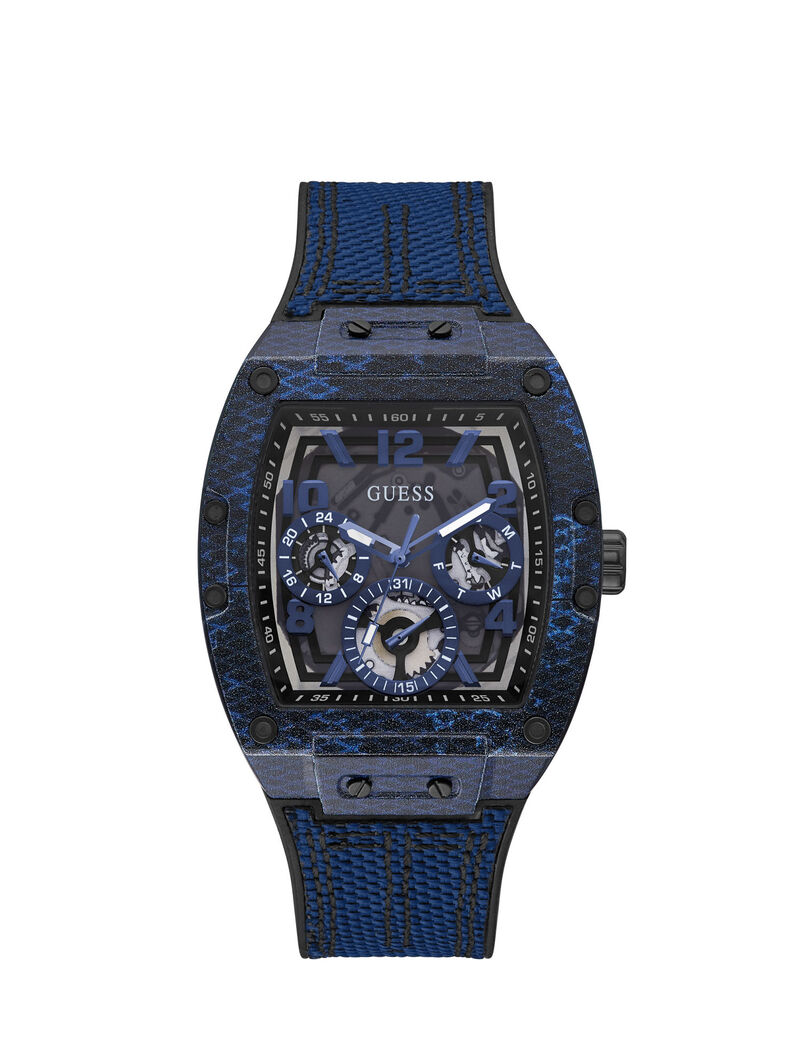 Shop GUESS Sport Multifunction Watch, Blue | GUESS UAE