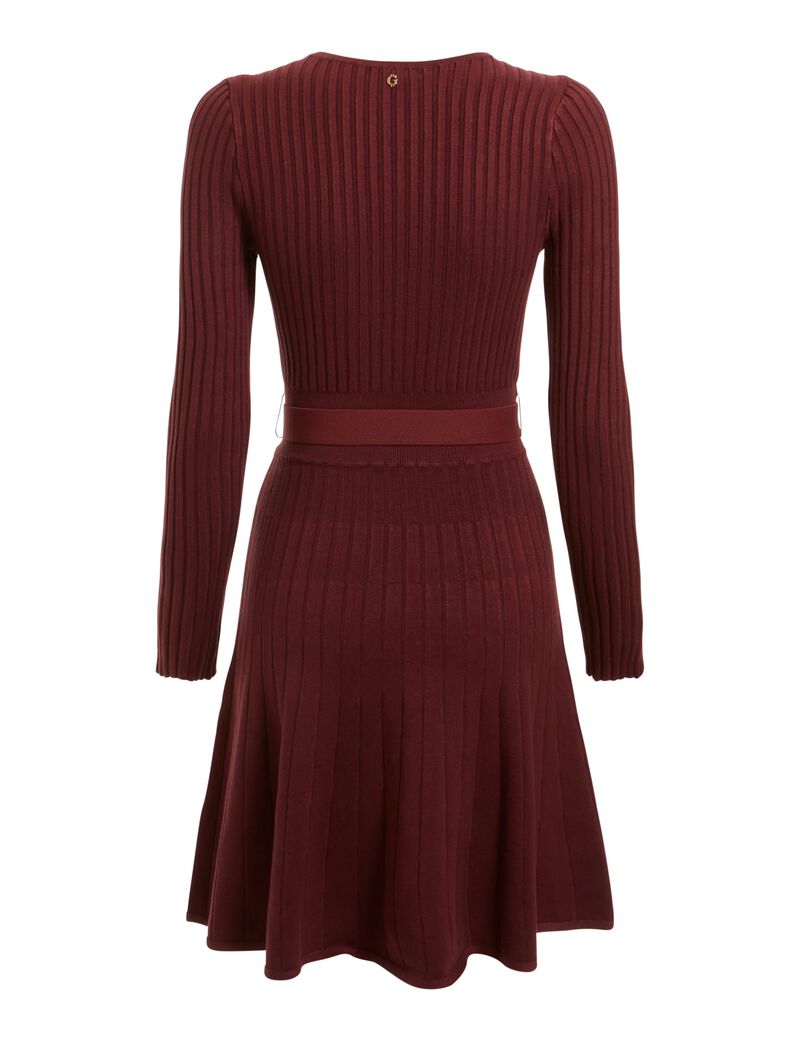 Shop GUESS Online Long-Sleeve Knit Dress