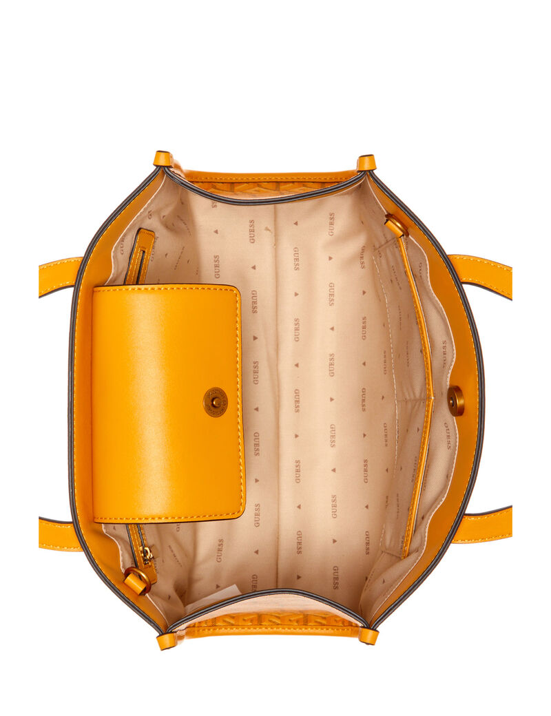 Shop GUESS Online Silvana G Cube Logo Handbag