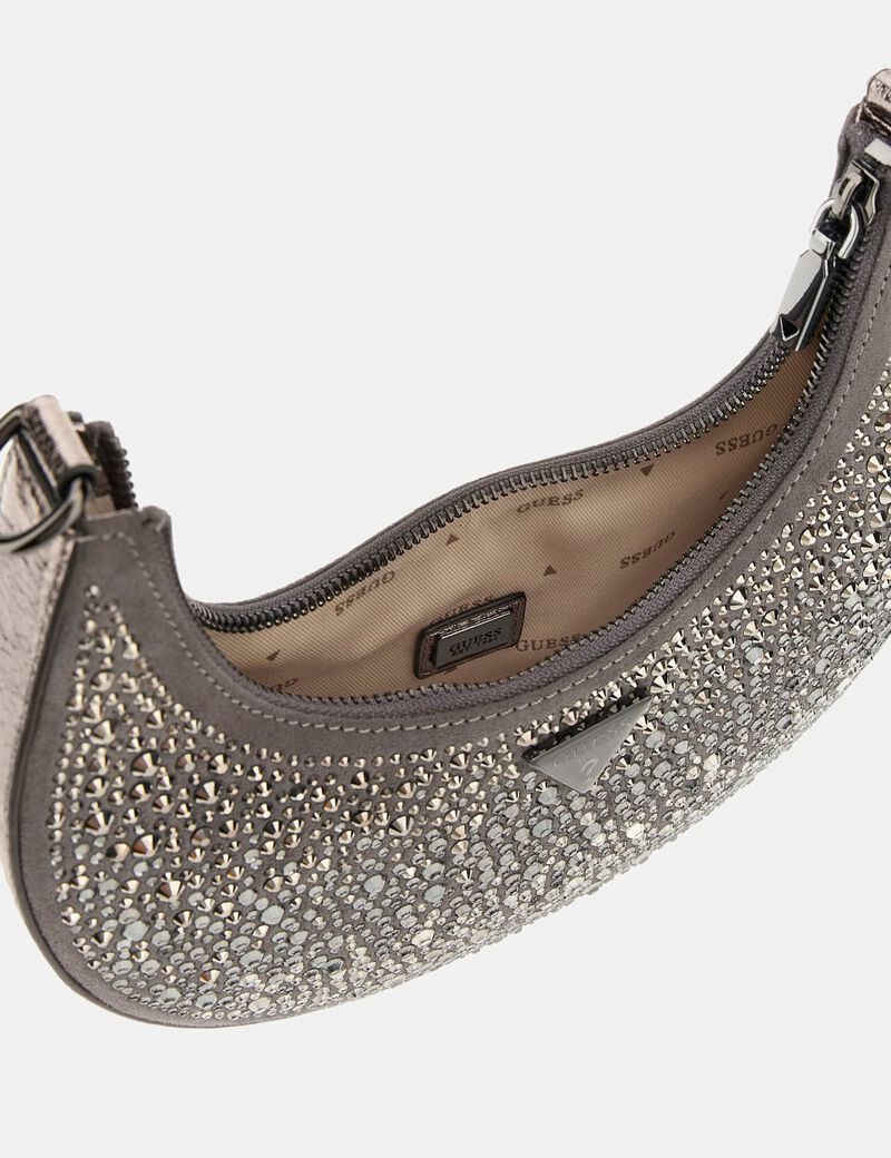 Shop GUESS Online Lua rhinestone shoulder bag