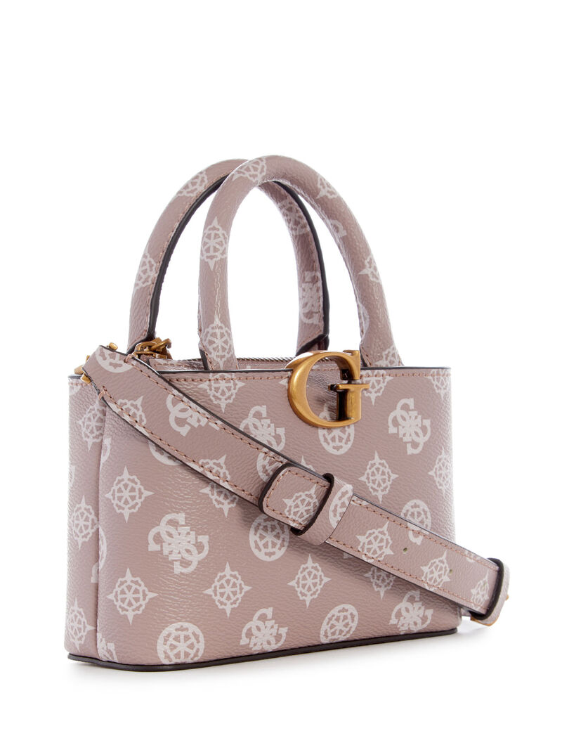 Shop GUESS G Vibe Mini Satchel, Pink | GUESS UAE