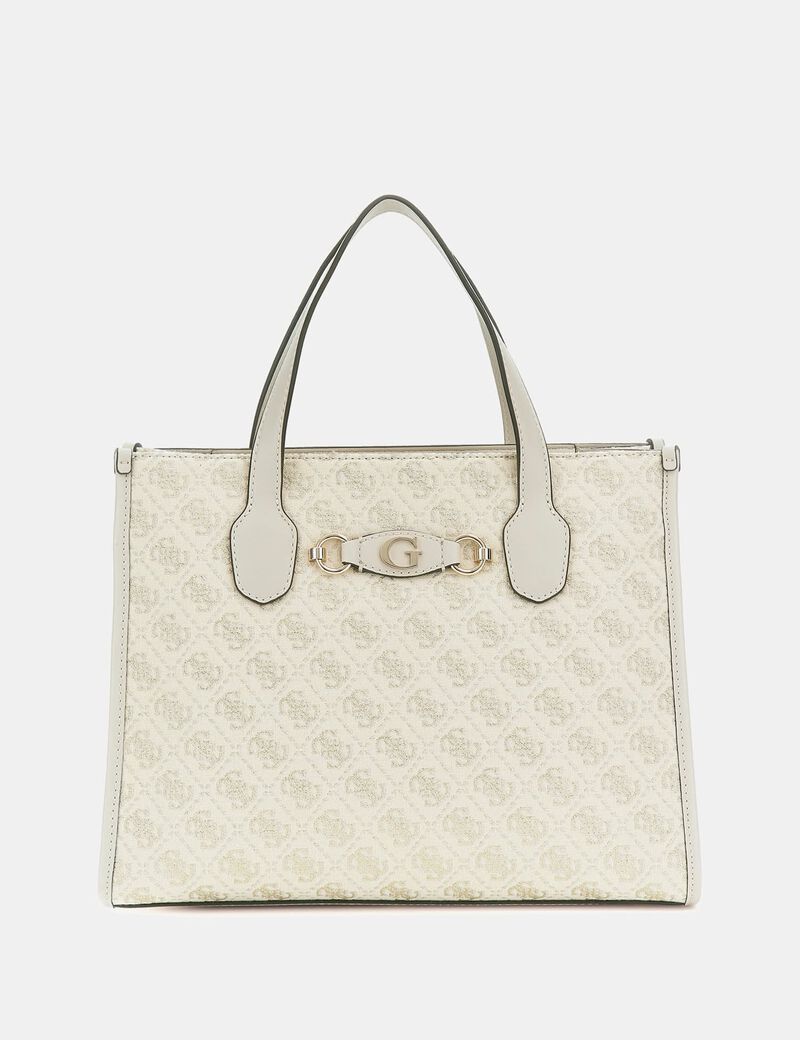 Shop GUESS Izzy 4G logo handbag, | GUESS UAE