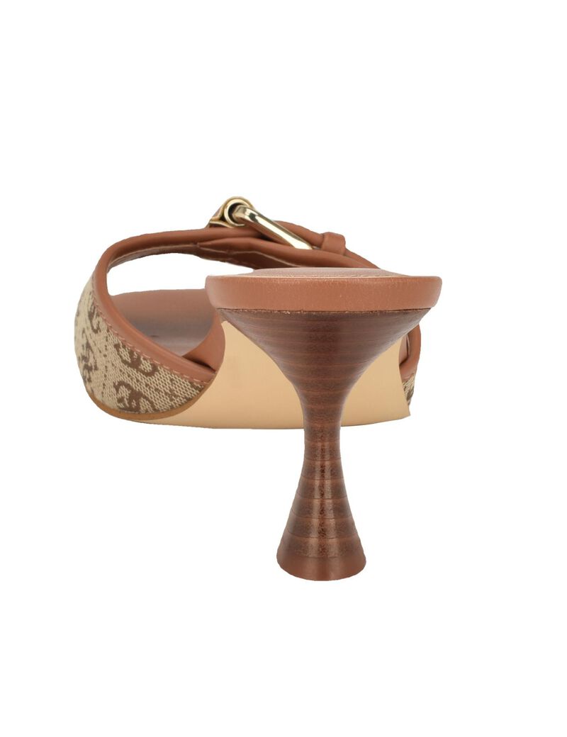 Shop GUESS Online Dista Buckled Logo Kitten Heels