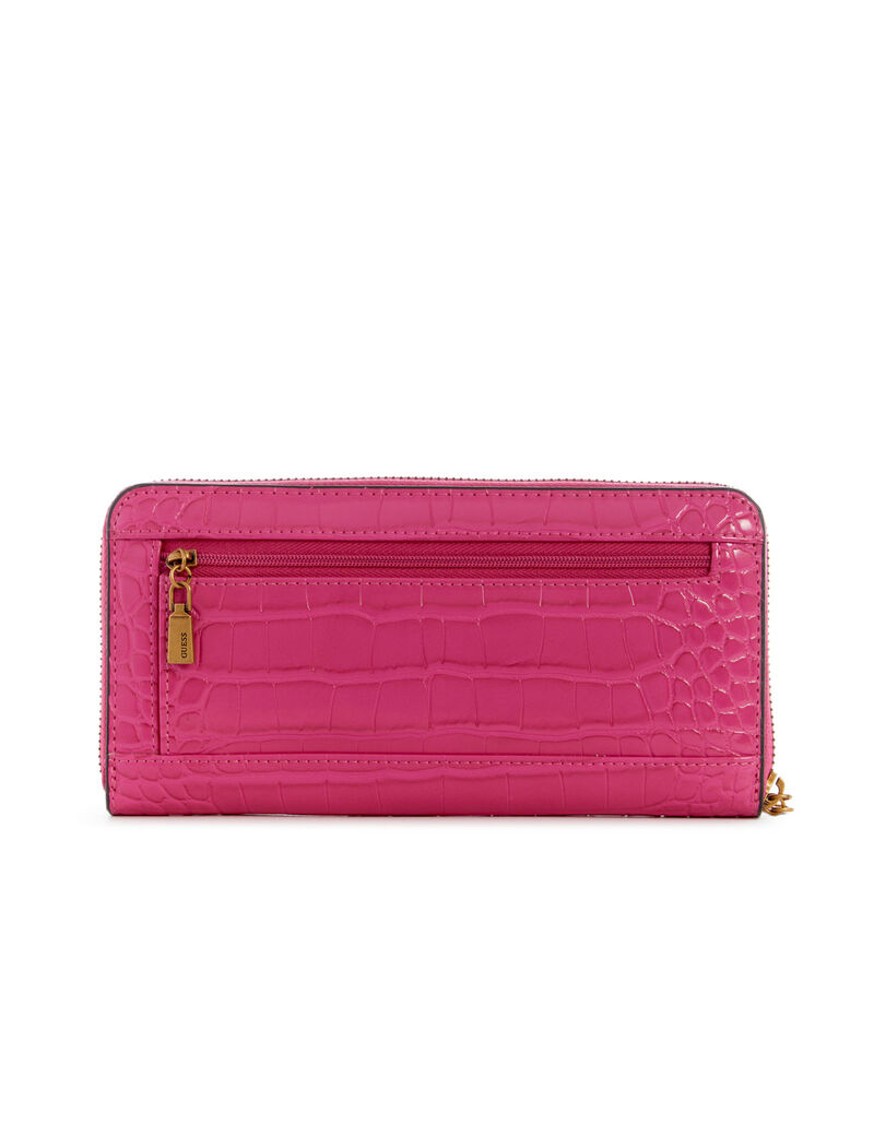 Shop GUESS Online Laurel Large Zip-Around Wallet