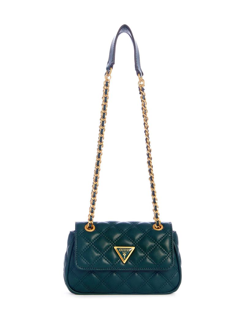Shop GUESS Online Giully Quilted Mini Crossbody Bag