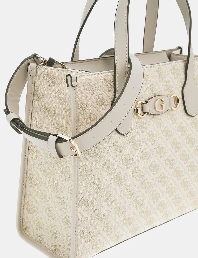 Shop GUESS Izzy 4G logo handbag, | GUESS UAE