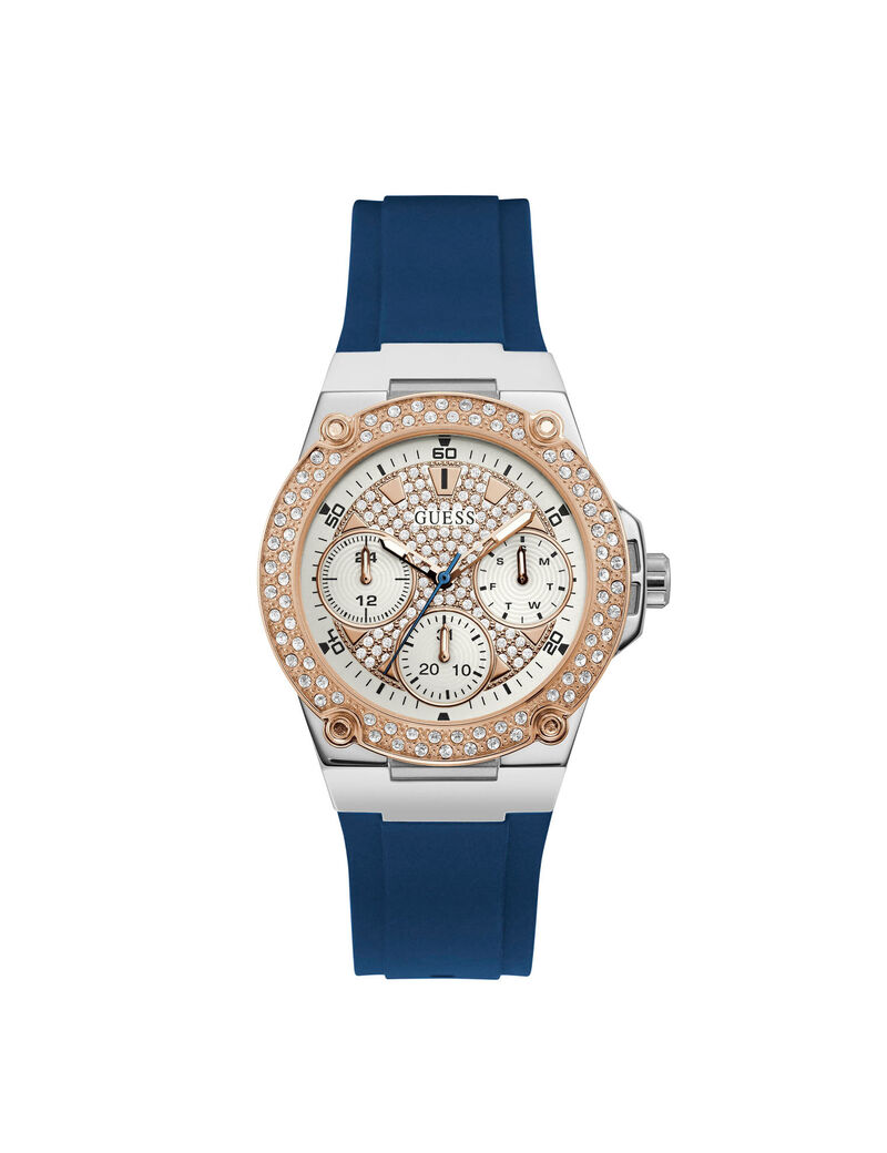 Shop GUESS Online Two-Tone Rhinestone Multifunction Watch