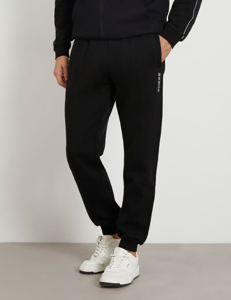 Shop GUESS Side logo jogger pant, Black | GUESS UAE
